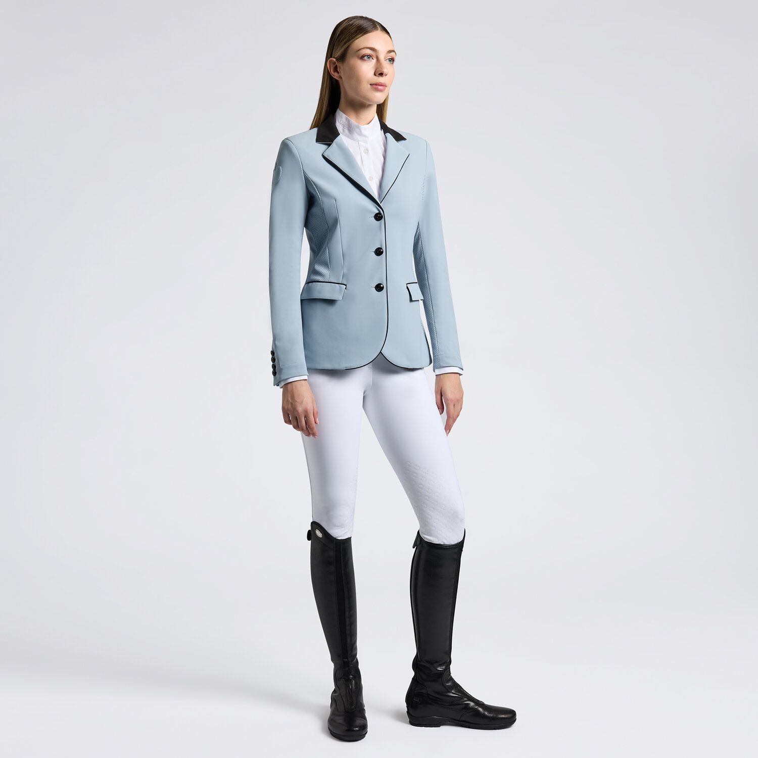 Cavalleria Toscana Women's perforated Competition Jacket with buttons ...