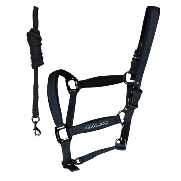 KLHelen Halter W/Neoprene And Rope - Høymyr Stall og Hesteutstyr