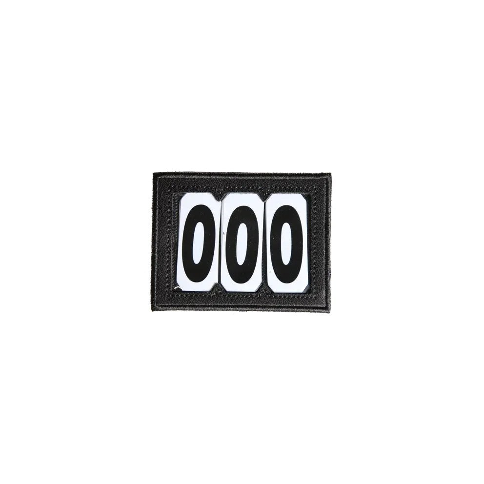 Kentucky Head Number PVC Velcro 3 Numbers - Høymyr Stall og Hesteutstyr