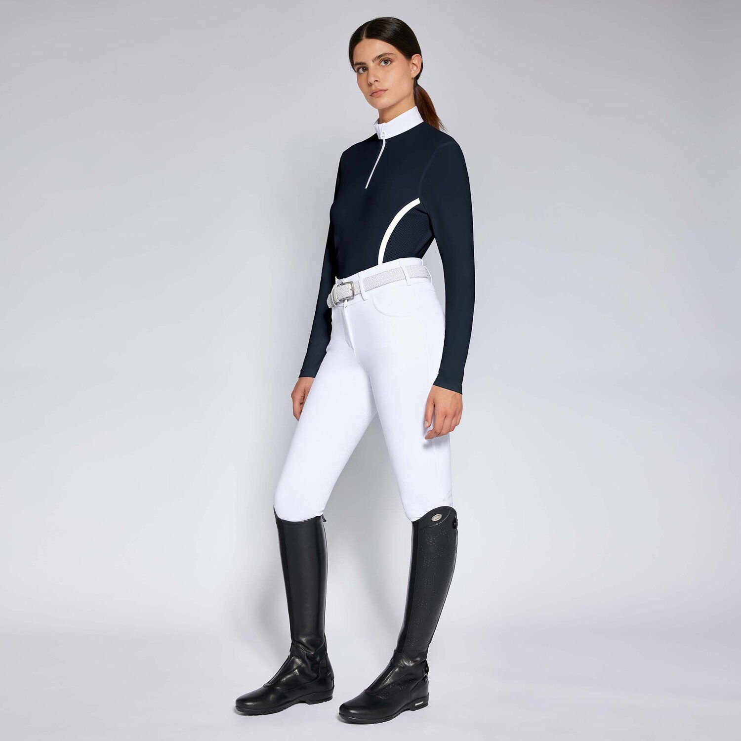 CT Tech Piquet L/S Zip - Høymyr Stall og Hesteutstyr